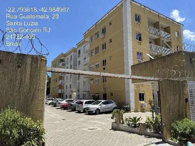 Apartamento para Venda em São Gonçalo/RJ Santa Luzia 2 Quartos