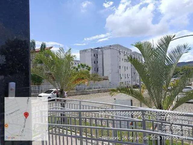 Apartamento para Venda em São Gonçalo/RJ Pacheco 2 Quartos