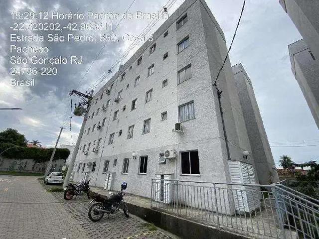 Apartamento para Venda em São Gonçalo/RJ Pacheco 2 Quartos