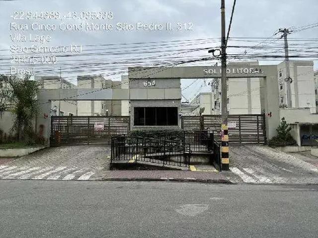 Apartamento para Venda em São Gonçalo/RJ Vila Lage 2 Quartos