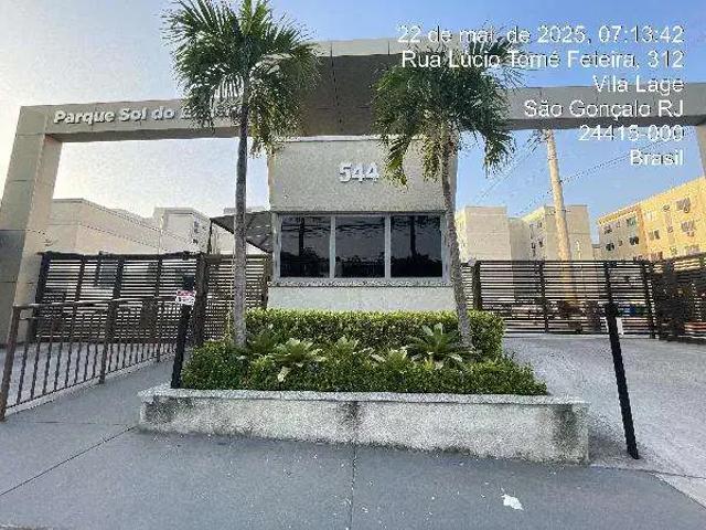 Apartamento para Venda em São Gonçalo/RJ Vila Lage 2 Quartos