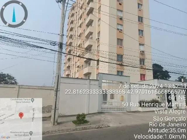 Apartamento para Venda em São Gonçalo/RJ Vista Alegre 2 Quartos
