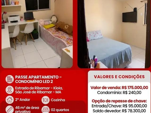 Apartamento para Venda em São José de Ribamar/MA Vila Kiola 2 Quartos