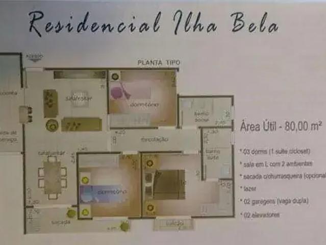 Apartamento para Venda em São José do Rio Preto/SP Boa Vista 3 Quartos