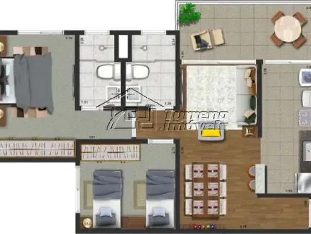 Apartamento para Venda em São José dos Campos/SP Urbanova 2 Quartos
