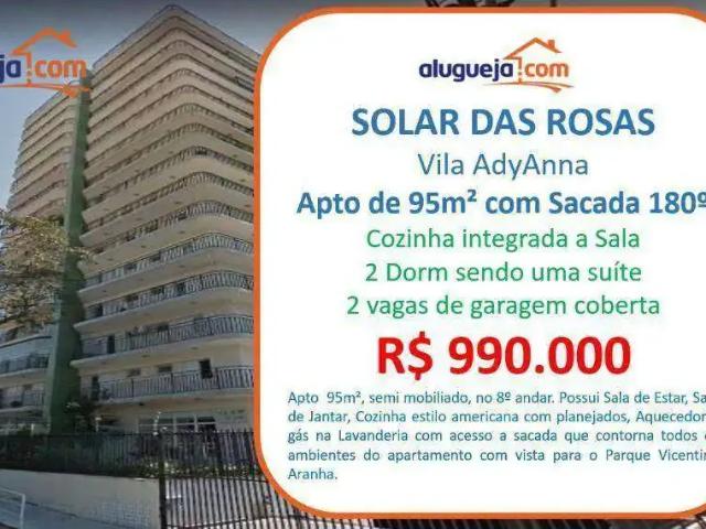 Apartamento para Venda em São José dos Campos/SP Vila Adyana 2 Quartos