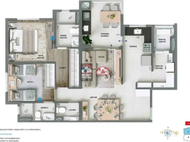 Apartamento para Venda em São José dos Campos/SP Vila Ema 2 Quartos