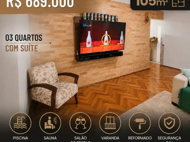 Apartamento para Venda em São José dos Campos/SP Bosque dos Eucaliptos 3 Quartos