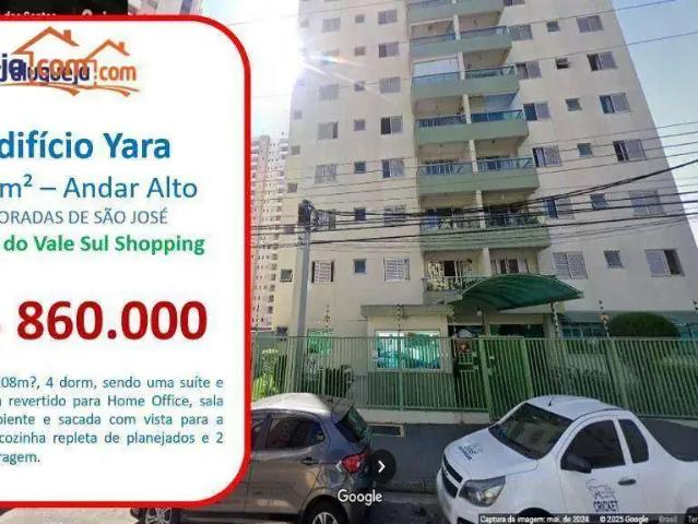 Apartamento para Venda em São José dos Campos/SP Floradas de São José 4 Quartos