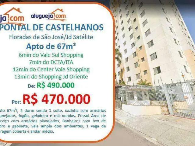 Apartamento para Venda em São José dos Campos/SP Floradas de São José 2 Quartos