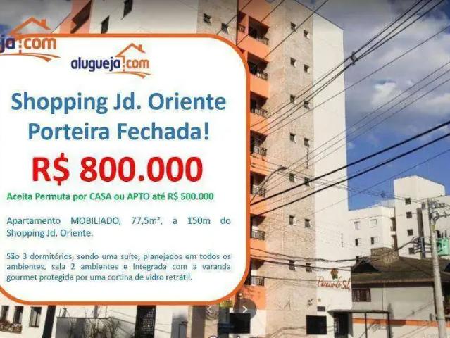 Apartamento para Venda em São José dos Campos/SP Jardim Oriente 3 Quartos