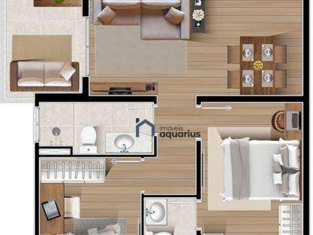 Apartamento para Venda em São José dos Campos/SP Parque Industrial 2 Quartos