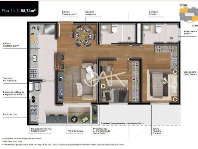 Apartamento para Venda em São José dos Campos/SP Parque Industrial 2 Quartos