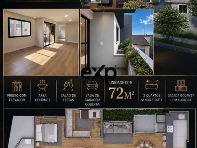 Apartamento para Venda em São José dos Pinhais/PR Pedro Moro 2 Quartos