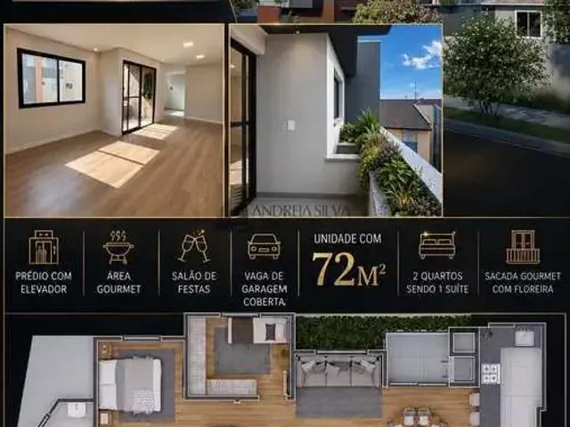 Apartamento para Venda em São José dos Pinhais/PR Pedro Moro 2 Quartos