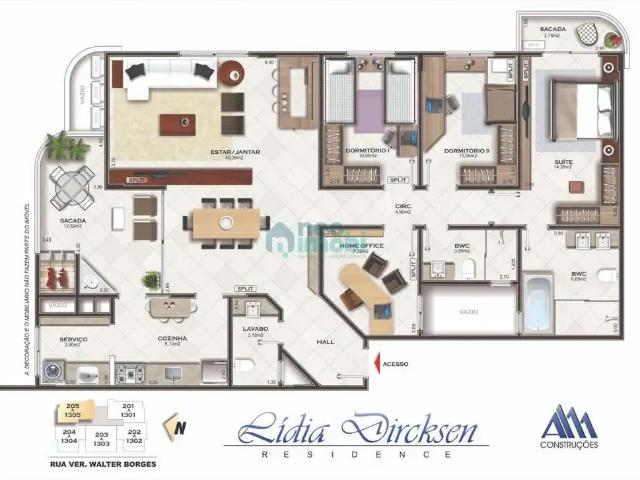 Apartamento para Venda em São José/SC Campinas 3 Quartos
