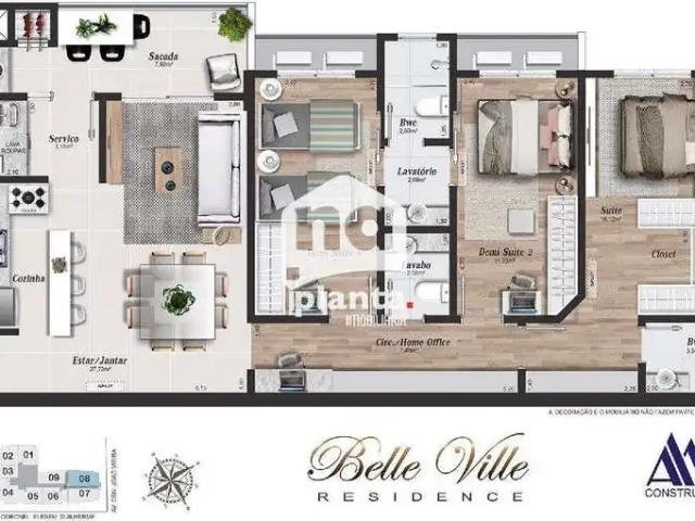Apartamento para Venda em São José/SC Campinas 2 Quartos