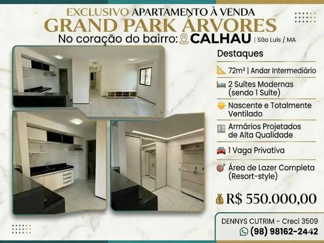 Apartamento para Venda em São Luís/MA Calhau 2 Quartos