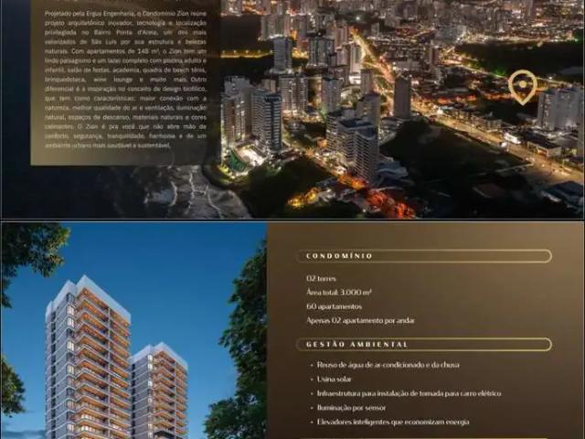 Apartamento para Venda em São Luís/MA Ponta do Farol