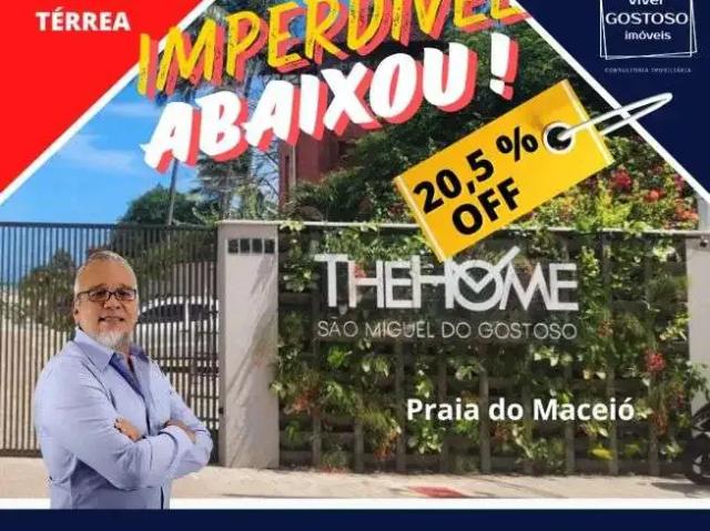 Apartamento para Venda em São Miguel do Gostoso/RN Centro 2 Quartos