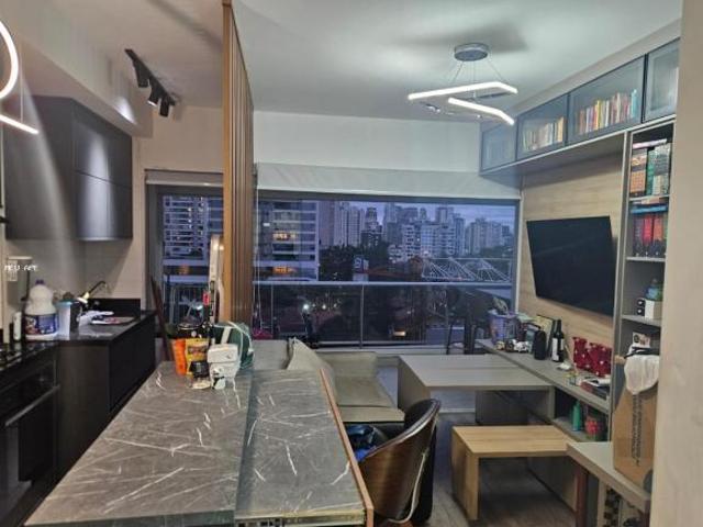Apartamento para Venda em São Paulo, Cidade Monções, 1 dormitório, 1 suíte, 2 banheiros, 1 vaga