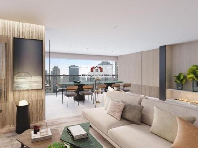 Apartamento para Venda em São Paulo, Moema, 4 dormitórios, 4 suítes, 6 banheiros, 3 vagas