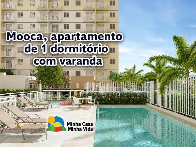 Apartamento para Venda em São Paulo/SP Mooca 1 Quartos