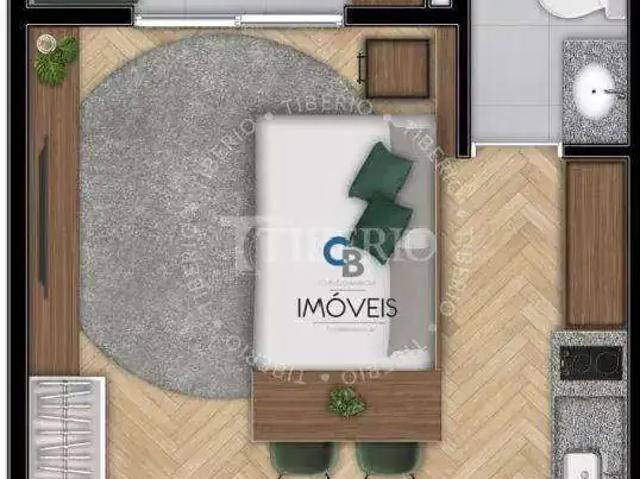 Apartamento para Venda em São Paulo/SP Mooca 1 Quartos