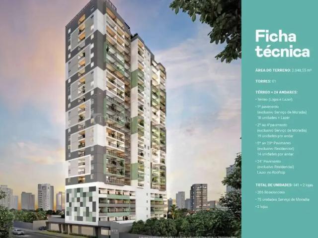 Apartamento para Venda em São Paulo/SP Mooca 2 Quartos