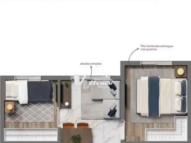 Apartamento para Venda em São Paulo/SP Água Branca 2 Quartos