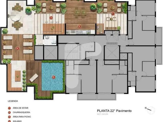 Apartamento para Venda em São Paulo/SP Butantã 1 Quartos