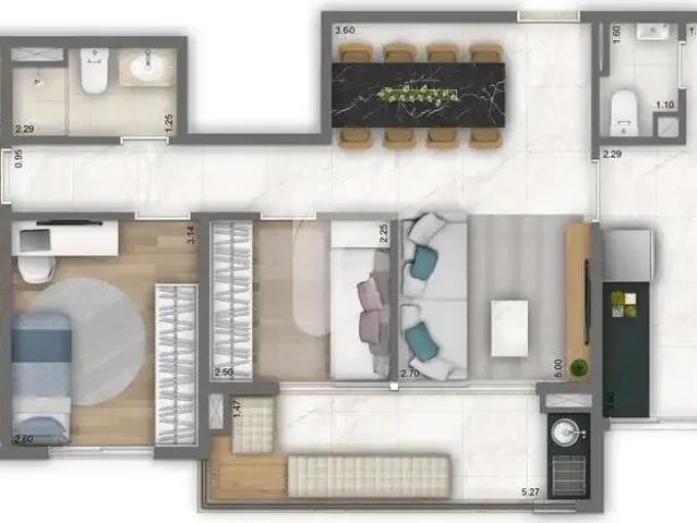 Apartamento para Venda em São Paulo/SP Barra Funda 3 Quartos