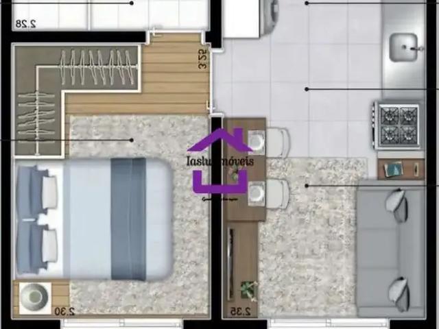 Apartamento para Venda em São Paulo/SP Belenzinho 1 Quartos