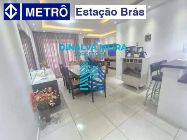 Apartamento para Venda em São Paulo/SP Brás 3 Quartos