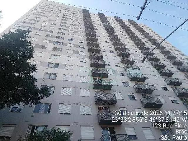 Apartamento para Venda em São Paulo/SP Brás 1 Quartos