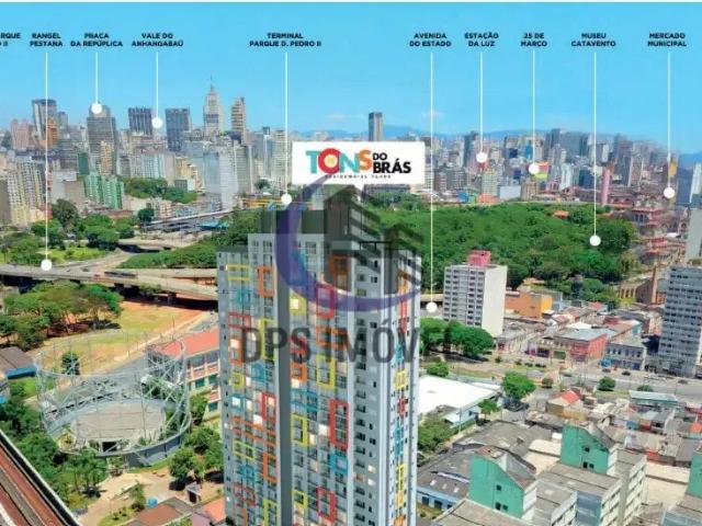 Apartamento para Venda em São Paulo/SP Brás 2 Quartos