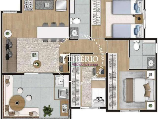 Apartamento para Venda em São Paulo/SP Campo Belo 3 Quartos