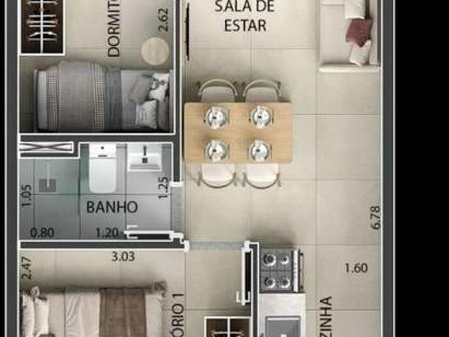 Apartamento para Venda em São Paulo/SP Campo Grande 2 Quartos