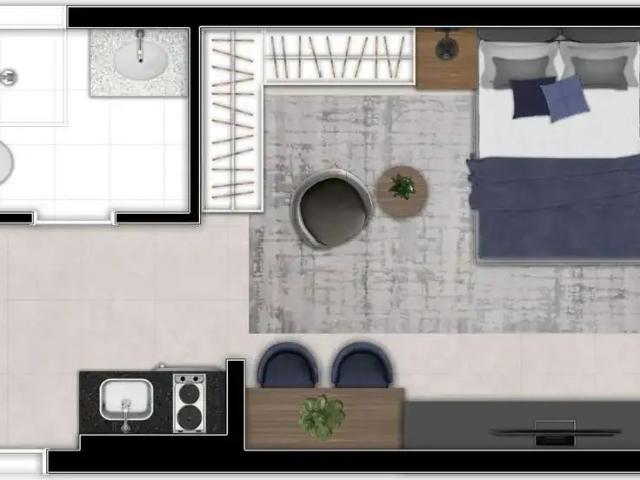 Apartamento para Venda em São Paulo/SP Campos Eliseos 1 Quartos