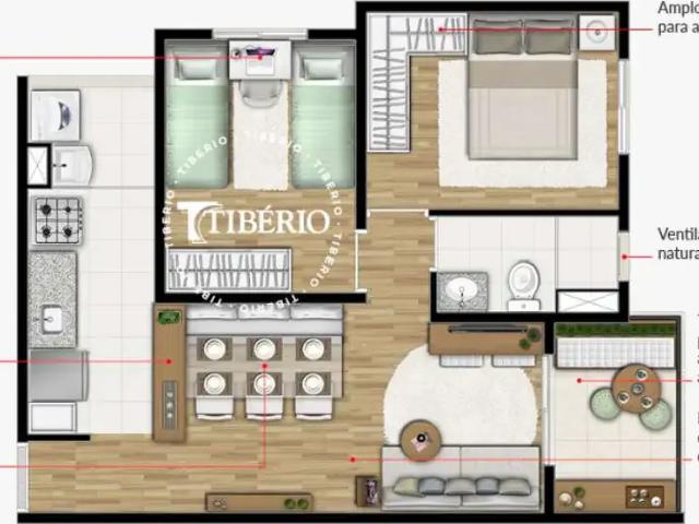 Apartamento para Venda em São Paulo/SP Chácara Santo Antônio Zona Leste 2 Quartos
