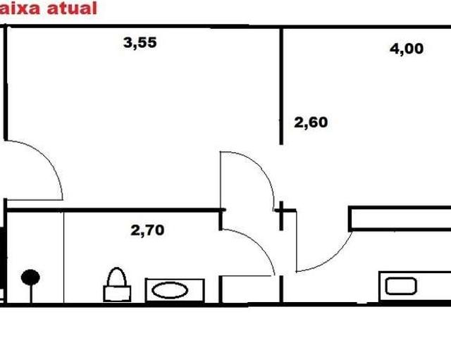 Apartamento para Venda em São Paulo/SP Consolação 1 Quartos