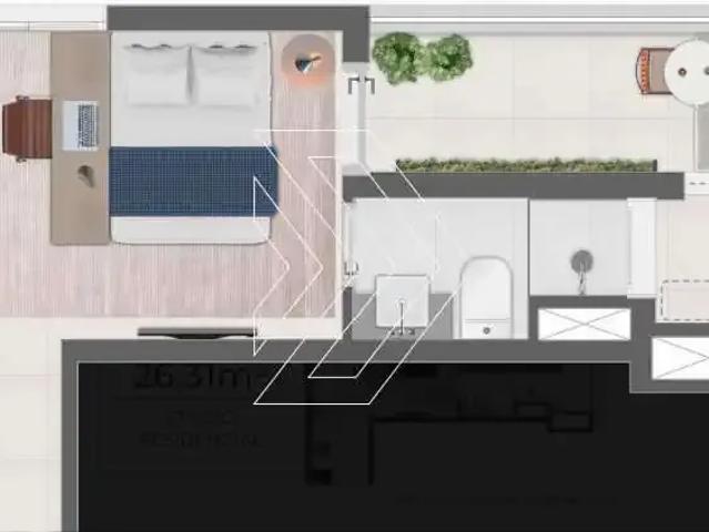 Apartamento para Venda em São Paulo/SP Consolação 1 Quartos