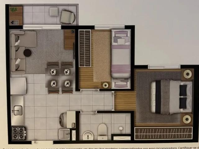 Apartamento para Venda em Barueri/SP Sítio Tamboré Alphaville 3 Quartos