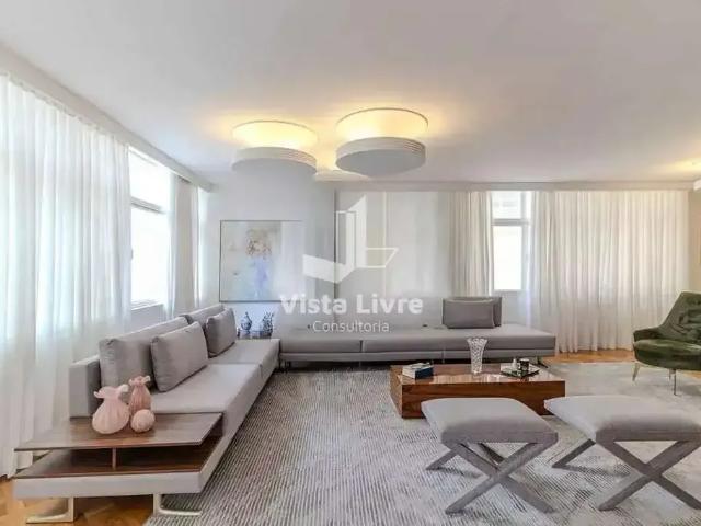 Apartamento para Venda em São Paulo/SP Higienópolis 4 Quartos