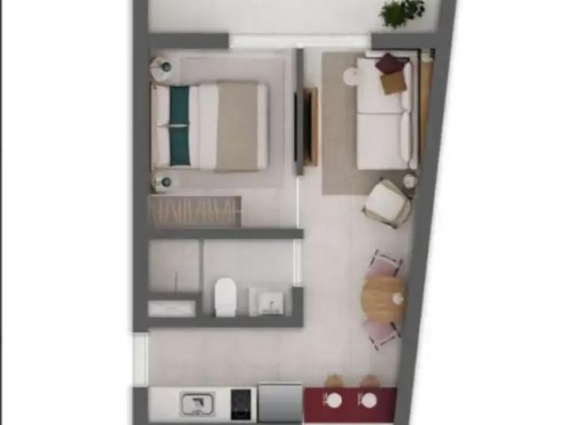 Apartamento para Venda em São Paulo/SP Higienópolis 1 Quartos