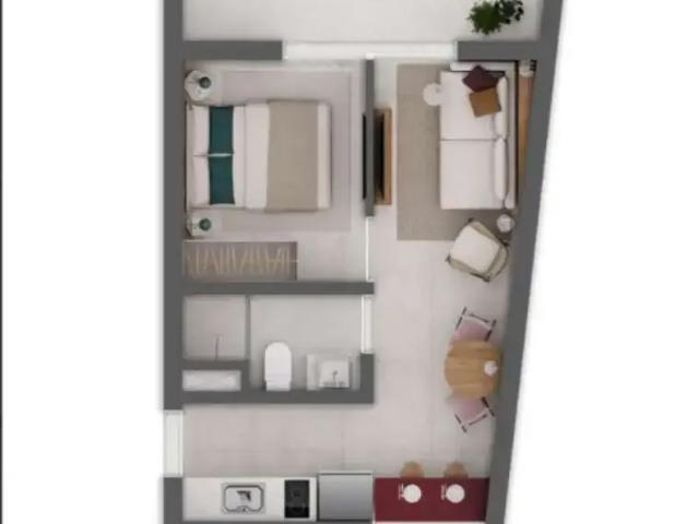 Apartamento para Venda em São Paulo/SP Higienópolis 1 Quartos
