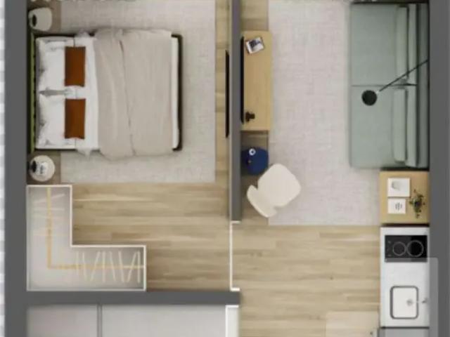 Apartamento para Venda em São Paulo/SP Higienópolis 1 Quartos