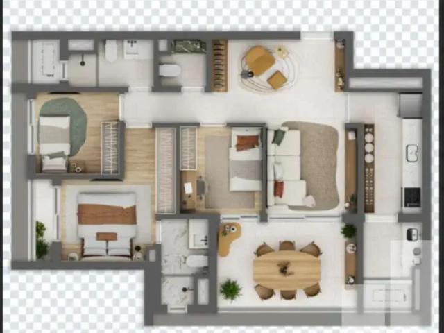 Apartamento para Venda em São Paulo/SP Higienópolis 3 Quartos