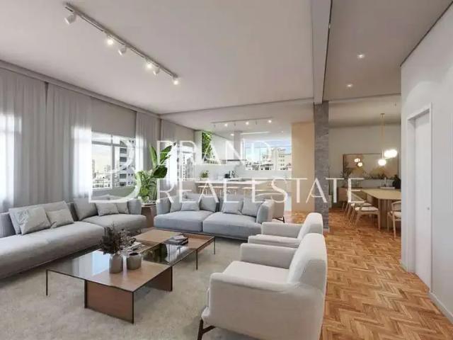 Apartamento para Venda em São Paulo/SP Higienópolis 3 Quartos