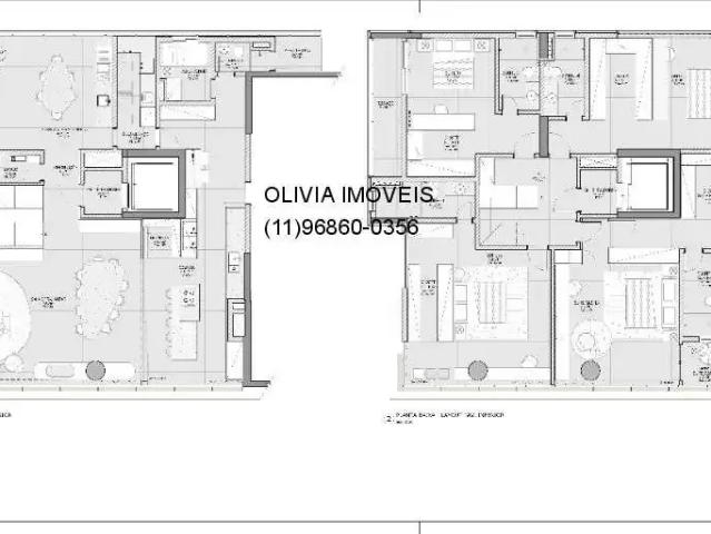 Apartamento para Venda em São Paulo/SP Indianópolis 4 Quartos